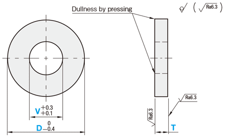 Metal Washer - Press Formed[RoHS Comliant] | MISUMI | MISUMI Indonesia