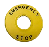 ø16 Emergency Stop Push Button Switch Name Plate | IDEC | MISUMI Indonesia