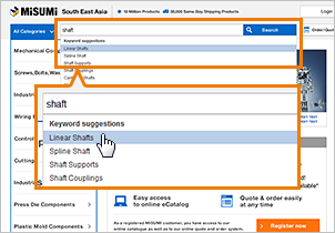 MISUMI's New eCatalog is launched.