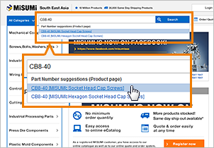 MISUMI's New eCatalog is launched.